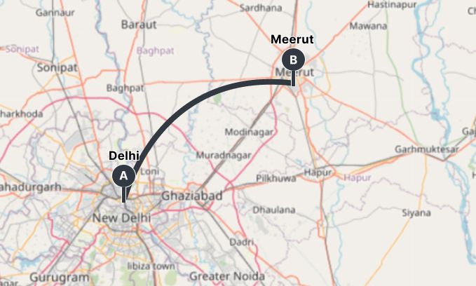 Delhi to Meerut Cabs – Ride at Your Fare | inDrive.Outstation