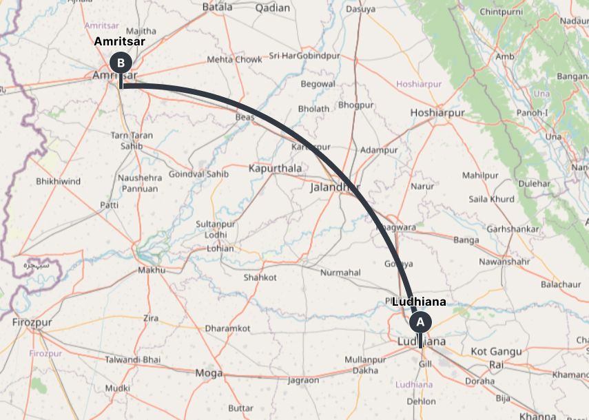 Ludhiana to Amritsar Cabs at Your Fare | inDrive.Outstation