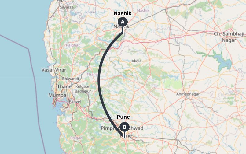 Nashik to Pune Cabs from ₹ 2,350 | inDrive.Outstation